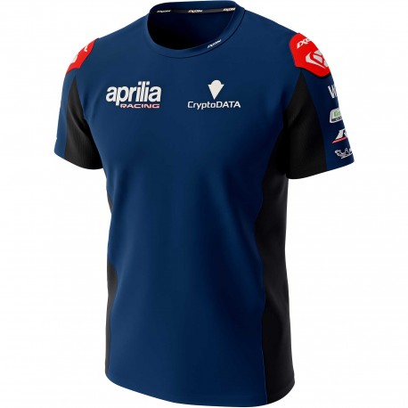 Ixon T-Shirt TS1 RNF Aprilia 23 Azul / Preto / Vermelho (Miguel ...
